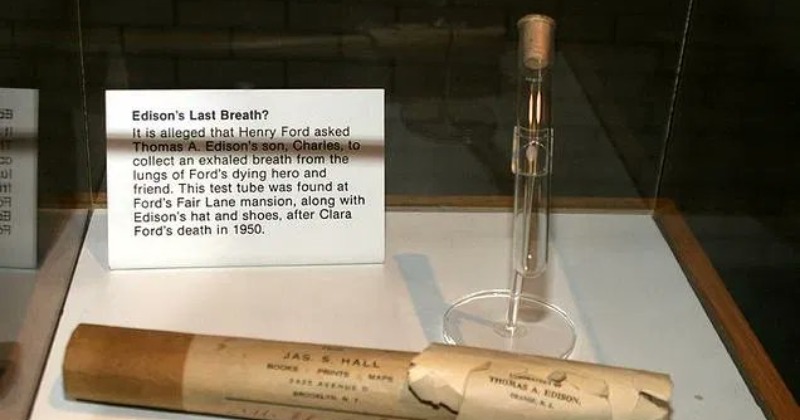 Museum Has Thomas Edison’s 'Dying Breath' In Test Tube