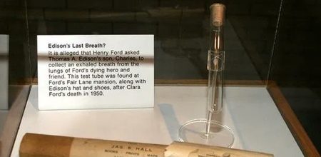 Museum Has Thomas Edison’s 'Dying Breath' In Test Tube