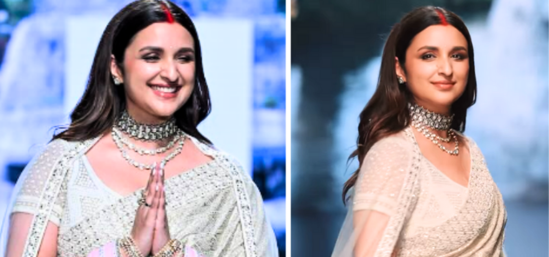 Parineeti Chopra's First Post-Wedding Ramp Walk At Lakme Fashion Week