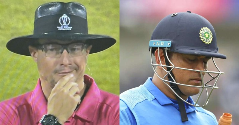 Not The 1st Time This Umpire Is In Spotlight, His Reaction To Dhoni’s ...