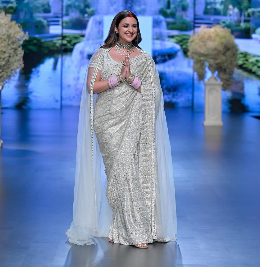 Parineeti Chopra's First Post-Wedding Ramp Walk At Lakme Fashion Week