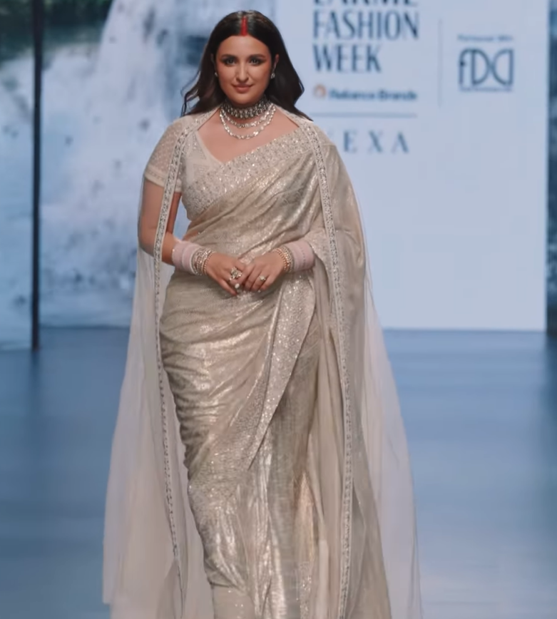 Parineeti Chopra's First Post-Wedding Ramp Walk At Lakme Fashion Week
