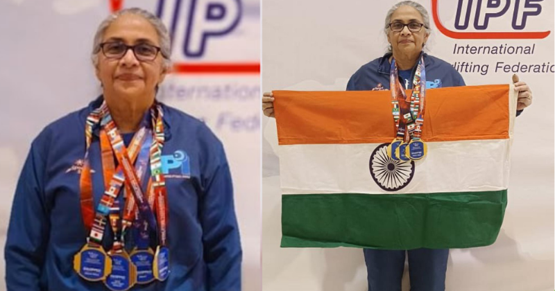 4 साल पहले शुरू की Powerlifiting, 63 वर्षीय Reeni Tharakan ने ...