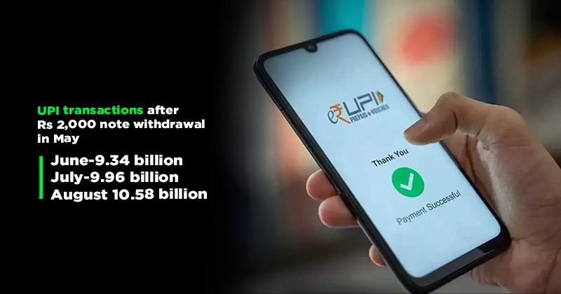 Number Of UPI Transactions Hits All Time High Mark Of 10 Billion In August