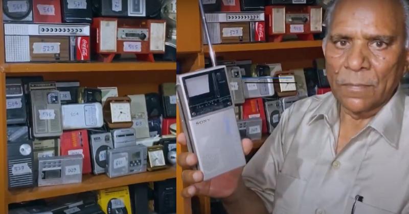 UP Man's Unique Radio Museum