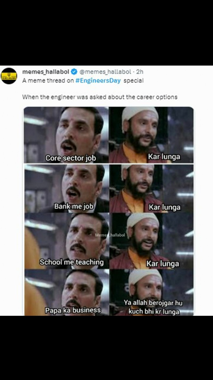 क्या रखा है इंजीनियरिंग में...लप्पू सी नौकरी मिलवे ना, Social Media पर ...