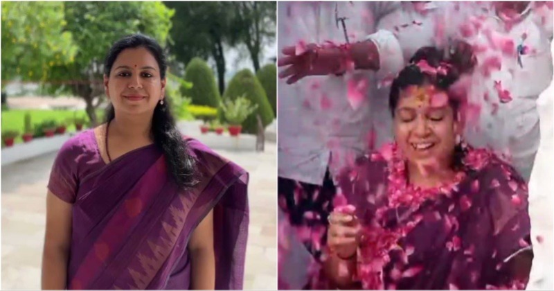 IAS Divya Mittal कौन हैं, जिनके तबादले के बाद उमड़ पड़े लोग, फूलों की ...