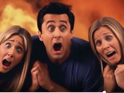 AI Reimagines Iconic And Famous Sitcom Friends & Its Bizzare