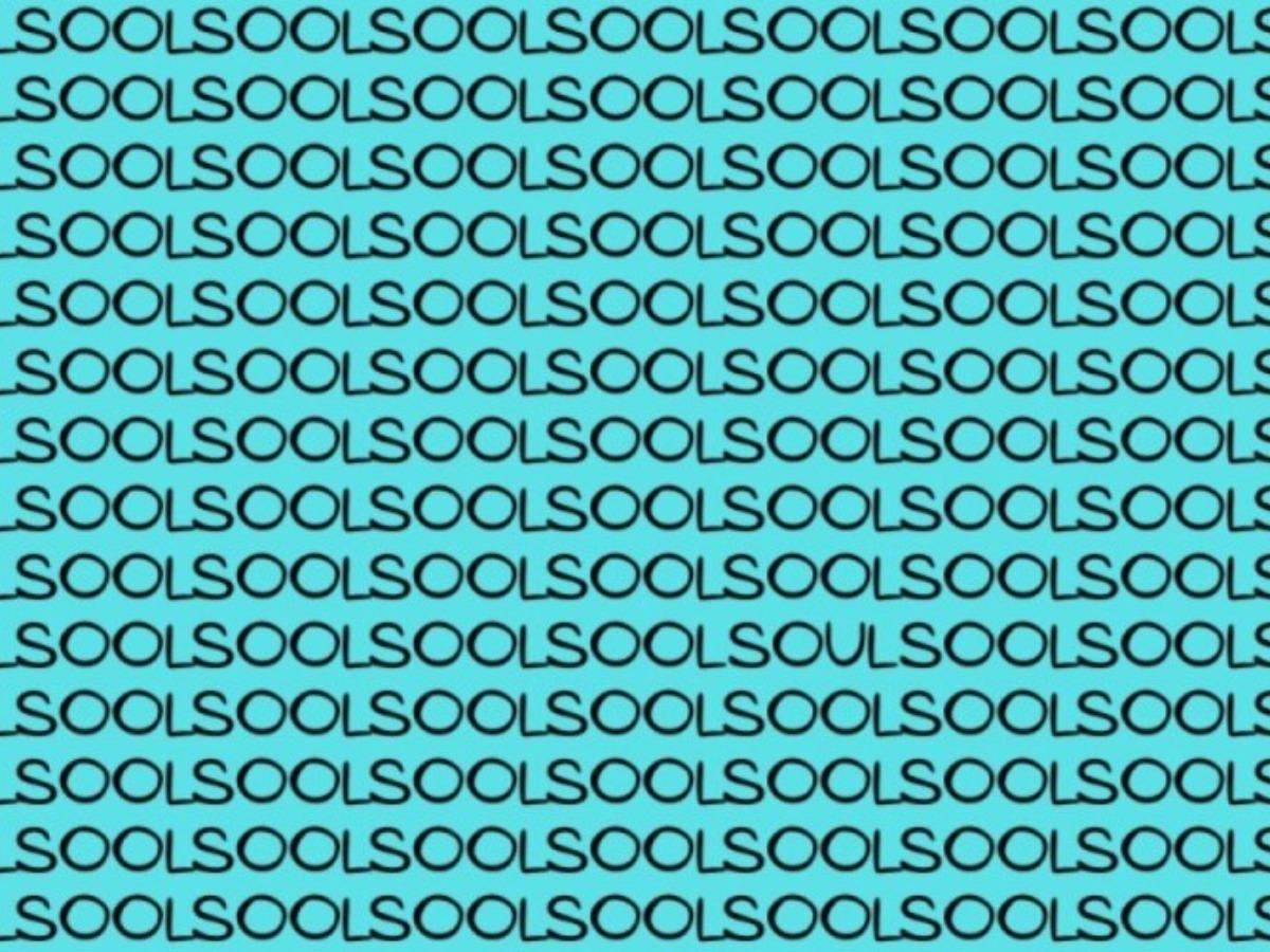 Optical Illusion: Find The Hidden Word In 9 Seconds