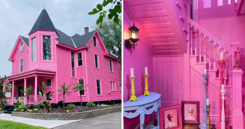 Pink Victorian House In Wisconsin Starts Bid At Rs 9 Crore