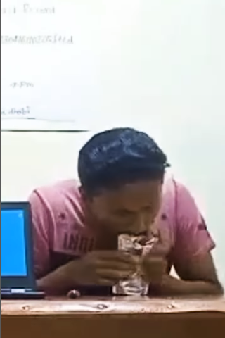 Man Drinks Capri Sun In 8.02 Seconds