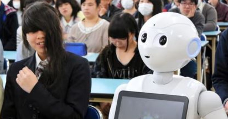 Know How Robots In Japan Help Students Attend School