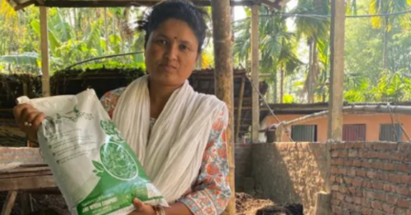 Kenchua khad ke fayde 12वीं तक पढ़ी असम की महिला ने 500 रुपये से शुरू ...