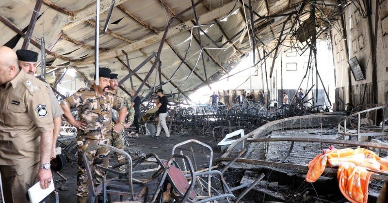 इराक में शादी समारोह के दौरान लगी भीषण आग, 100 लोगों की मौत, 150 घायल