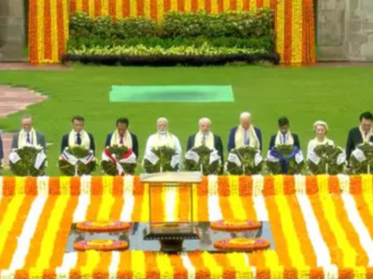 World's Most Powerful Leaders Pay Tributes To Mahatma Gandhi At Rajghat