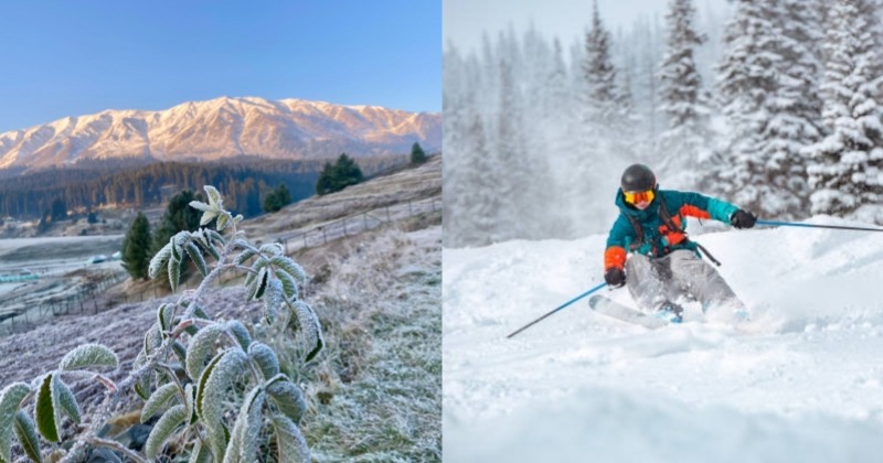 Tourist Destination Gulmarg Turns Winter Wonderland After J&K's First ...