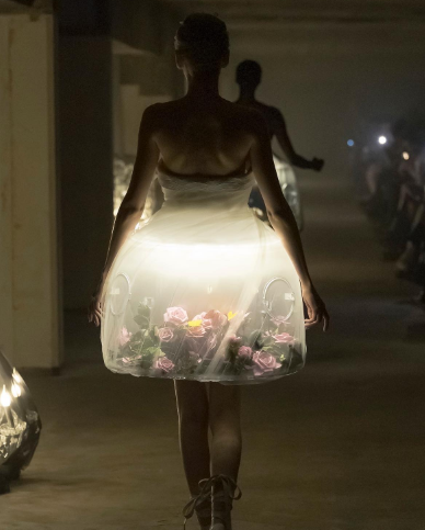 Paris Fashion Week: Internet Reacts To Live Butterflies Inside Dress
