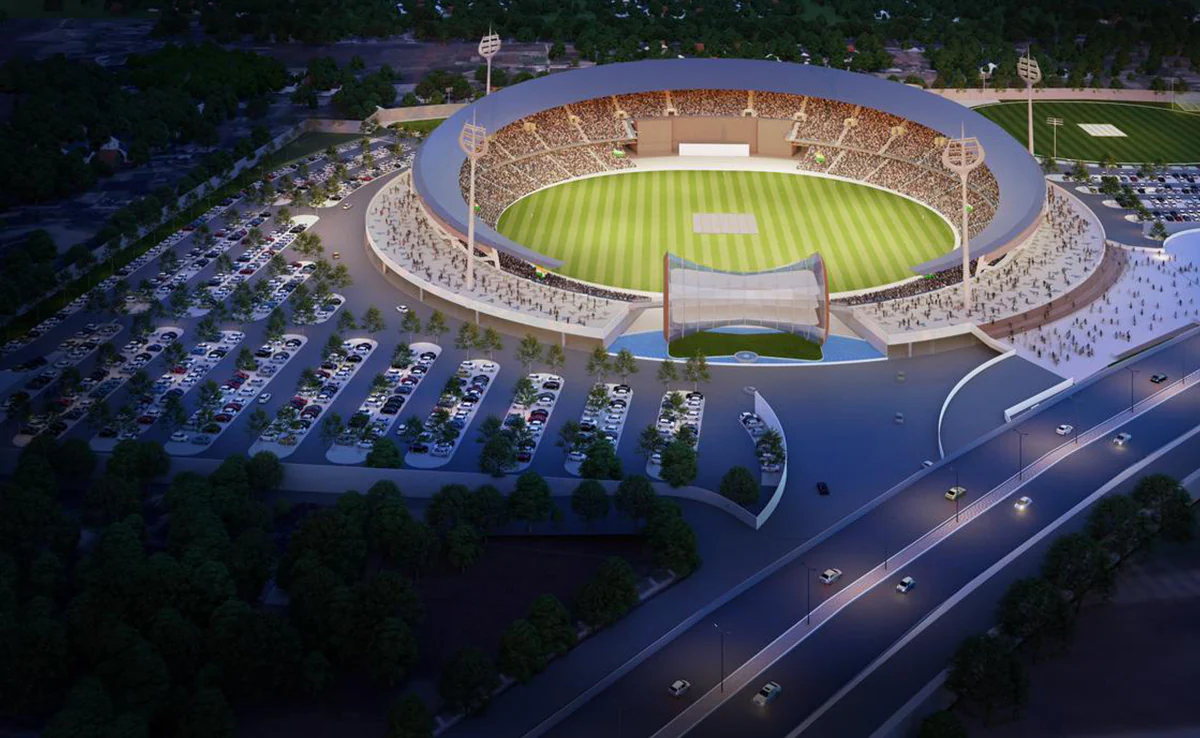 All You Need To Know About The Shiva-Themed Cricket Stadium In Varanasi