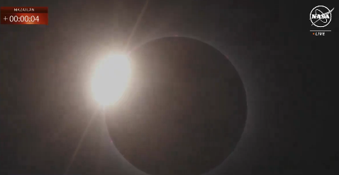 Video: Solar Eclipse As Seen From Space