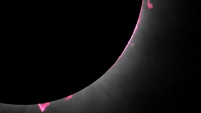 Video: Solar Eclipse As Seen From Space
