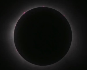 Video: Solar Eclipse As Seen From Space