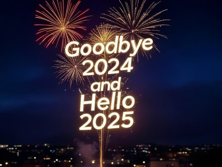 Goodbye 2024 Welcome 2025: दोस्तों और करीबियों को भेजें ये messages ...