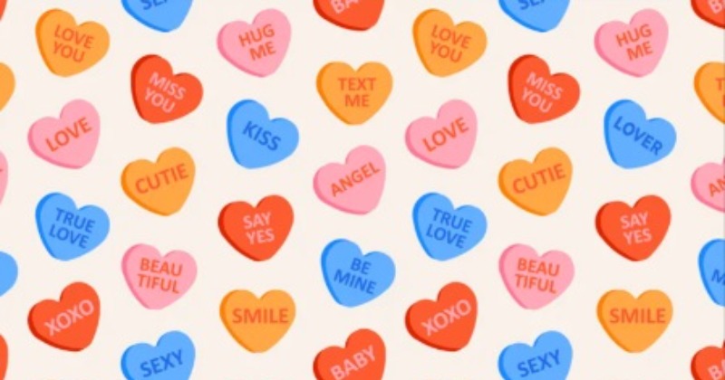 Optical Illusion Valentines Day Valentine's Day Optical Illusion