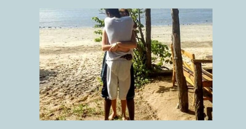 Optical Illusion: Spot What's Weird About This Hugging Couple