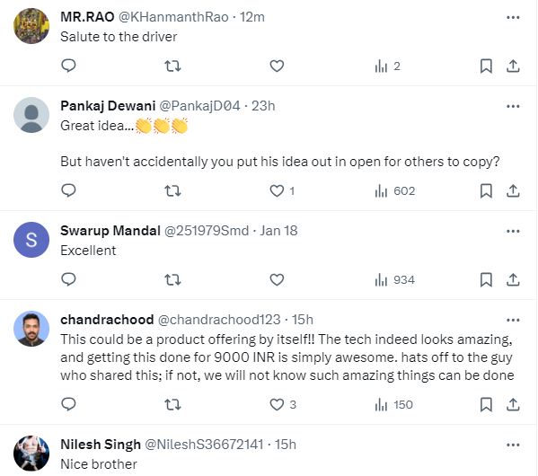 Bengaluru Uber Driver With Shoulder Pain Creates Automatic Paddle Shifter