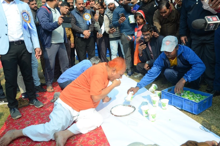 This 63-Year-Old Bihar Man Is Winning Curd-Eating Contest For 8 Years ...