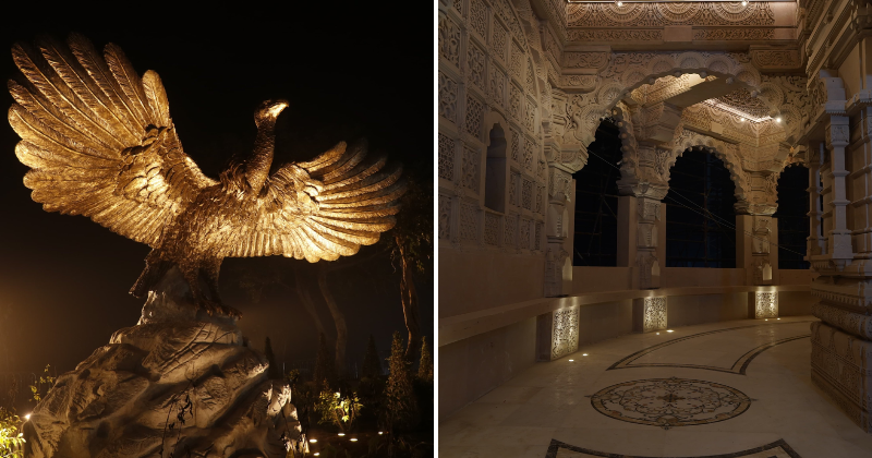 Spectacular Photos Of Ram Mandir At Night