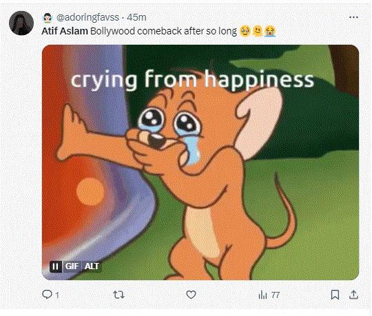 Atif Aslam Returns To Bollywood After 7 Years, Fans Say 'The King Is Back' Atif Aslam Returns To Bollywood After 7 Years, Fans Say 'The King Is Back'