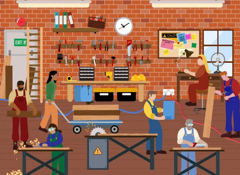 Brain teaser: Spot the 6 hidden safety hazards in this image of a ...