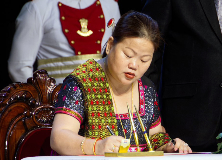 Dasanglu Pul, Arunachal's only female minister once worked as a meter ...