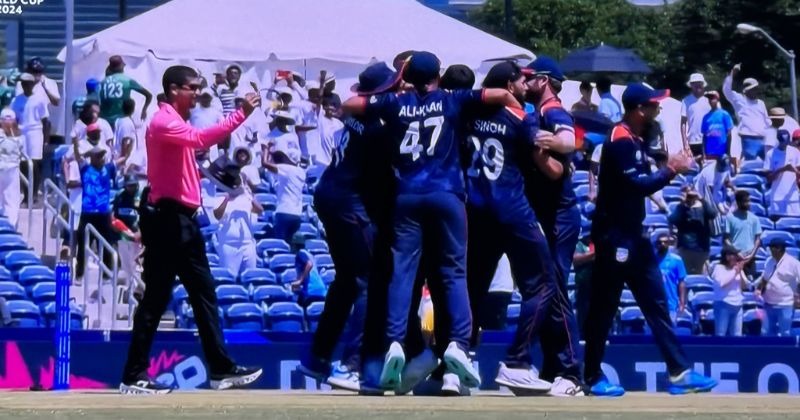 USA cricket team defeats Pakistan in stunning T20 World Cup upset