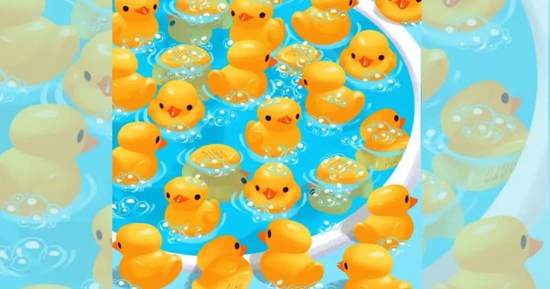 Optical Illusion To Test Your IQ: Spot Soap Among Ducks In 7 Seconds ...