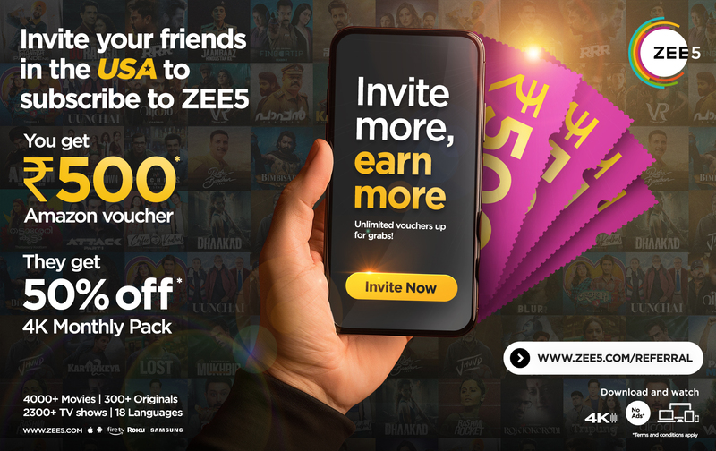 Have Friends In The USA? Here's How ZEE5 Global Can Help You Both Win ...