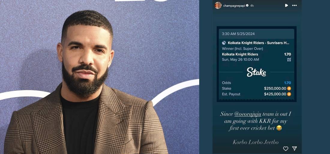 Not Just SRK & Gautam Gambhir, Drake Must Be On Cloud 9 As KKR's IPL ...