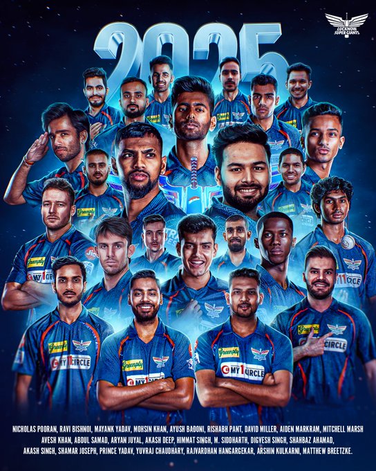 IPL 2025, LSG Team Players List 2025: लखनऊ सुपर जायंट्स की टीम में किस-किस खिलाड़ी को शामिल किया ...