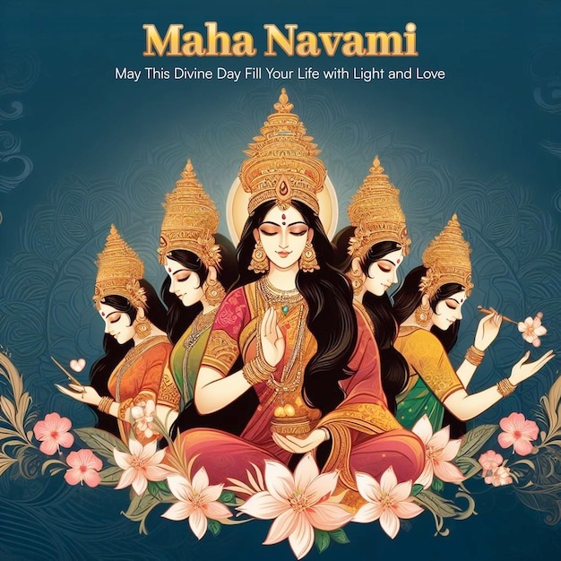 Happy Maha Navami 2024: Top 50+ Durga Navami wishes, images, messages ...