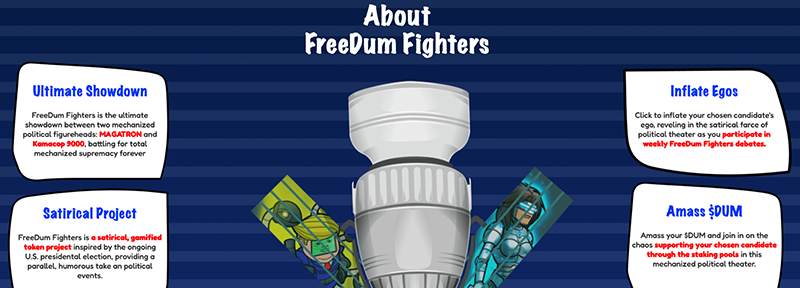 New meme coin FreeDum Fighters starts ICO round - What is $DUM token