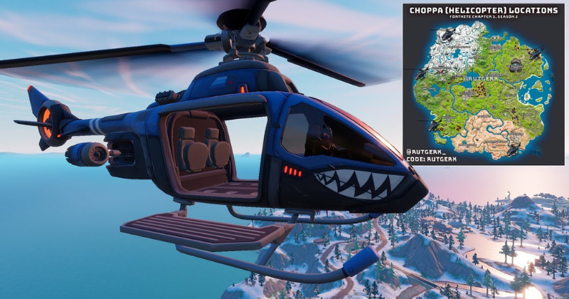 Fortnite Hammerhead Choppa locations: all O.X.R. bases and HQ spawns