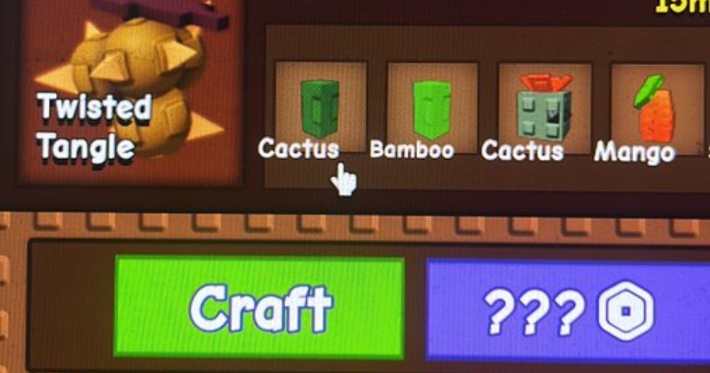 Grow a Garden Twisted Tangle: How to craft rare seed in trading ...