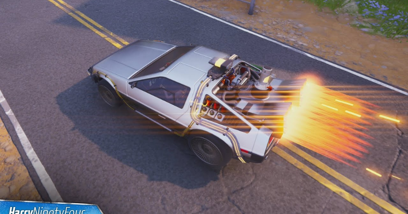Fortnite Winterfest 2025: Reach 88 mph in a Whiplash Time Machine