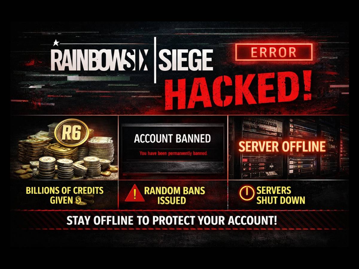 Is Rainbow Six Siege Hacked? Credits Glitch and Random Bans Explained