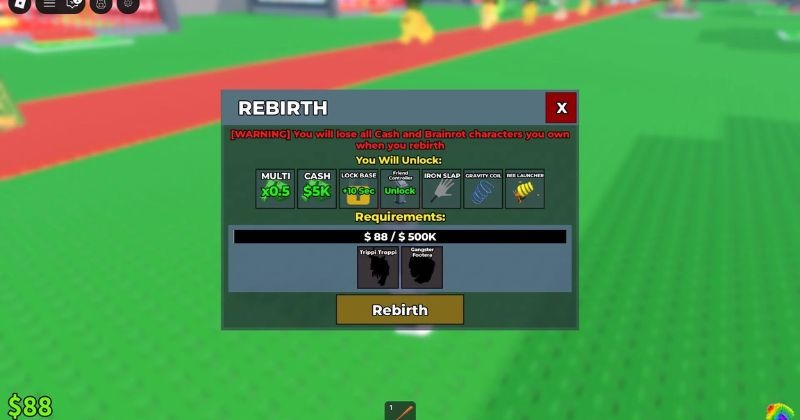 Steal a Brainrot Rebirth 13 Guide: Cash, Brainrots & Bonuses