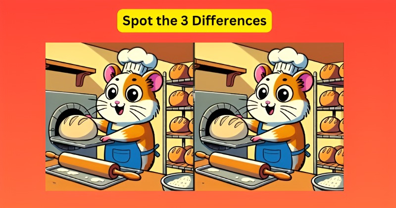 IQ Test: 98% failed to Spot three differences in 10 seconds