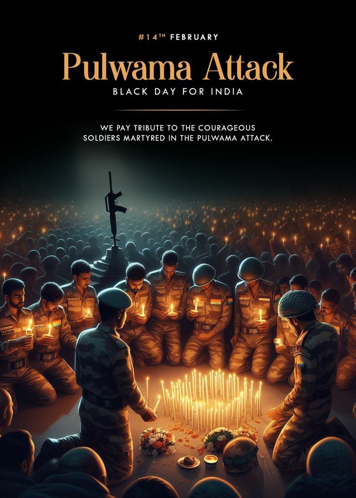 20+ Black Day Image For Whatsapp Status: ब्लैक डे पर पुलवामा शहीदों को ...