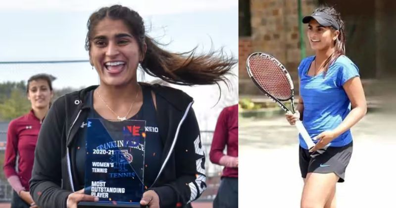 Who is Himani Mor? Neeraj Chopra’s wife and seasoned Tennis player with ...