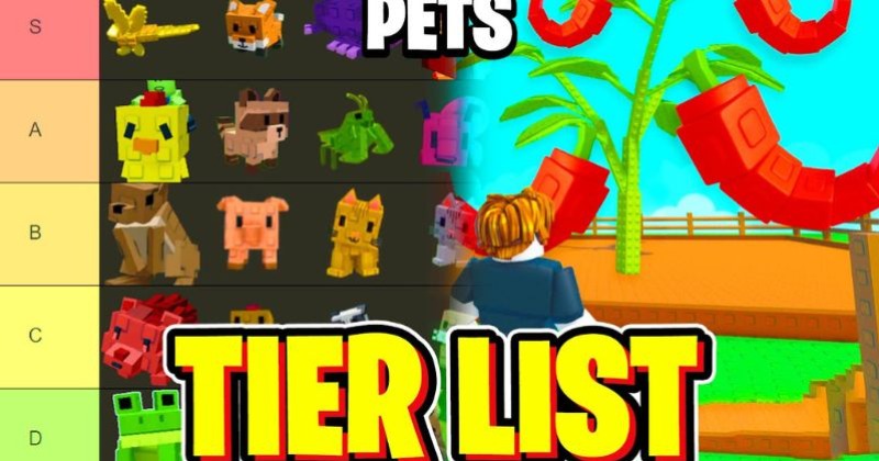 Best pets in Grow a Garden Roblox ranked: Updated tier list guide
